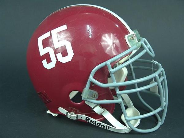 Derrick Thomas' Alabama College Football Helmet