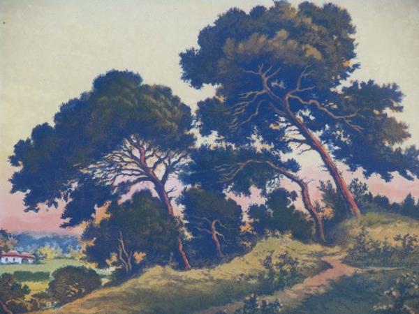 628: COLOR ETCHING BY FRANCIS ROTH - Aug 14, 2005 | Soulis Auctions in MO