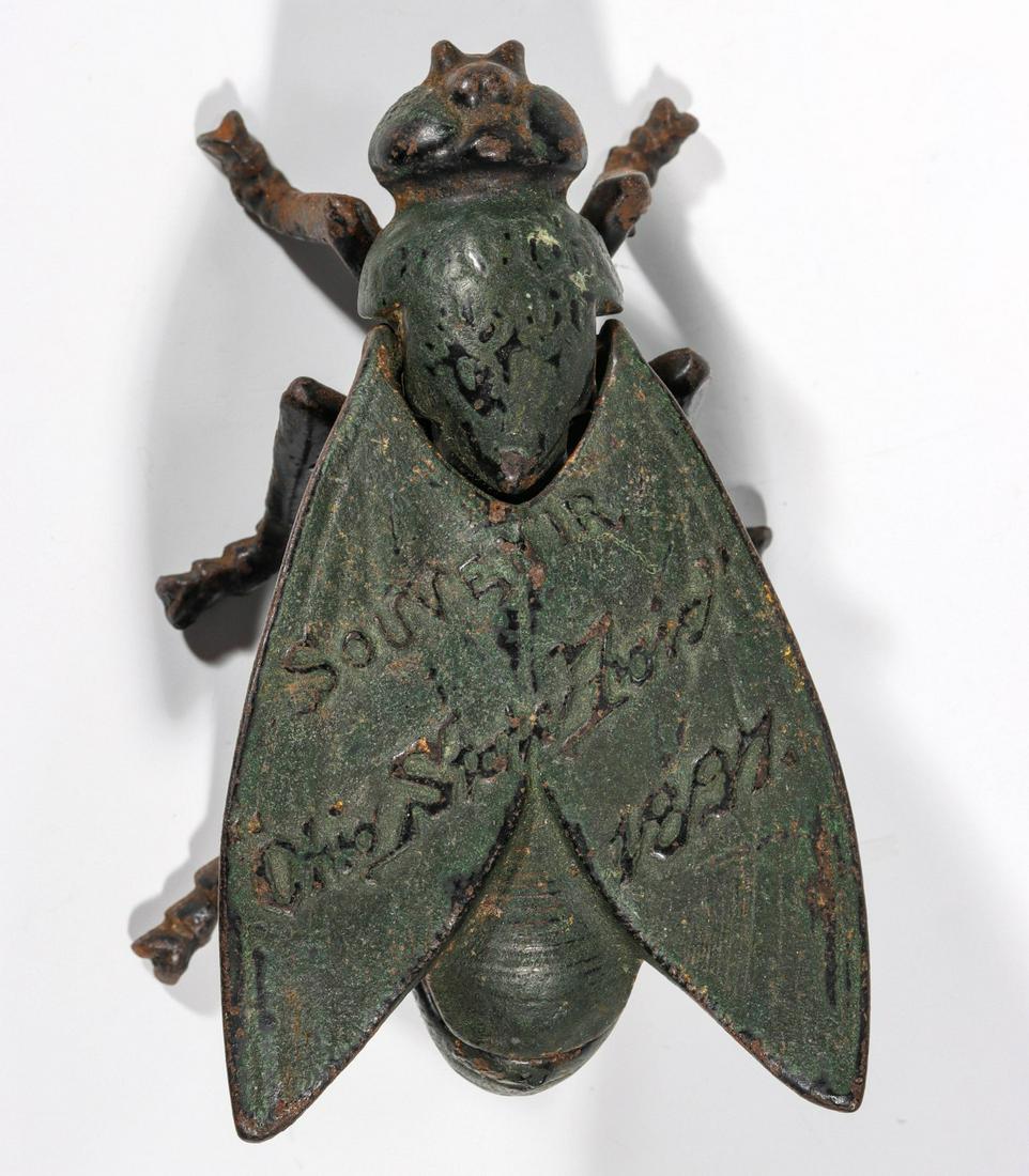 1897 OHIO STATE FAIR CAST IRON FLY MATCH SAFE - Nov 30, 2022 | Soulis ...