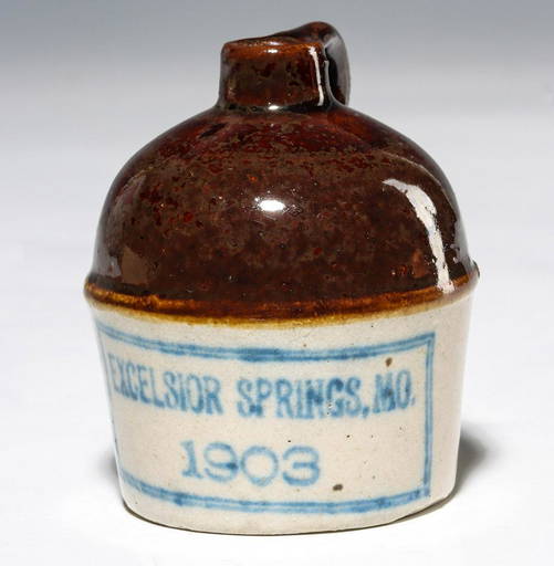 Red Wing 1903 Excelsior Springs Stoneware Mini Jug