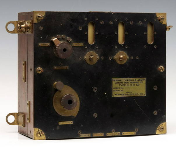 A RARE WWI ARMY SIGNAL CORPS AIRPLANE RADIO SET SCR 59 (#0025) on Dec ...