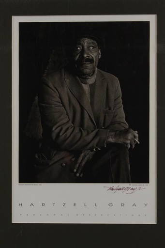 Two Signed Photos By Hartzell Gray, Jr Of Kansas City,