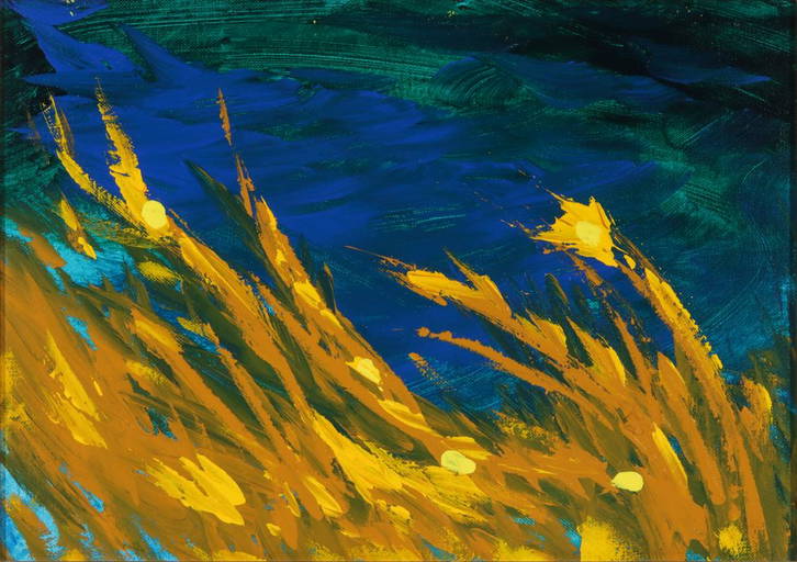 Arthur Kraft (1922 1977) Acrylic On Canvas