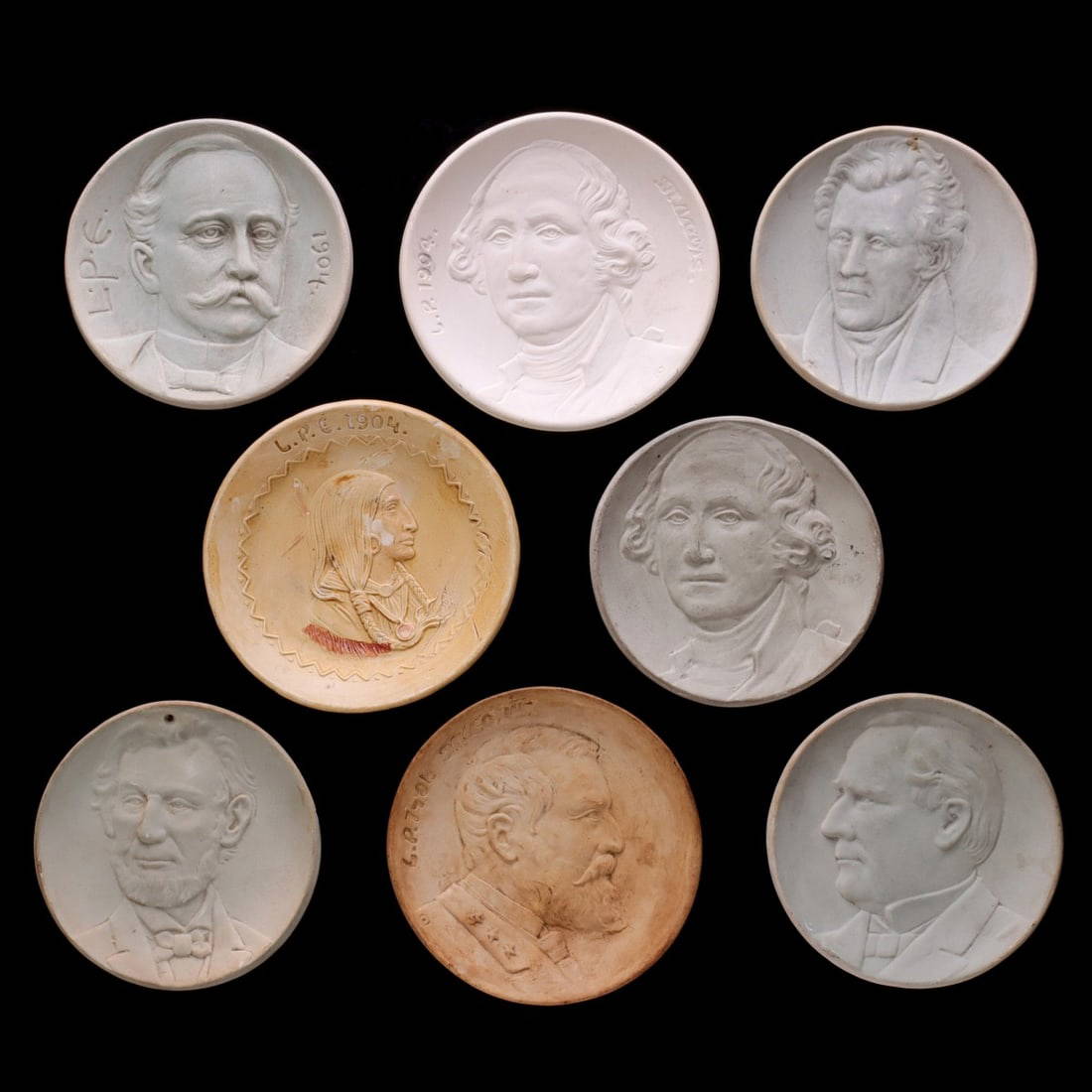 Weller Art Pottery- Other '04 World's Fair Plaques Auction