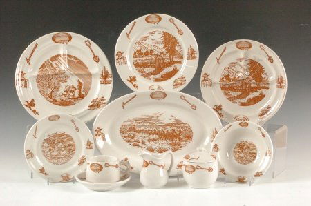 WALLACE '49ER PATTERN COWBOY & MINER CHINA SERVICE