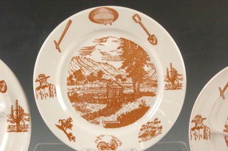 WALLACE '49ER PATTERN COWBOY & MINER CHINA SERVICE : Lot 72