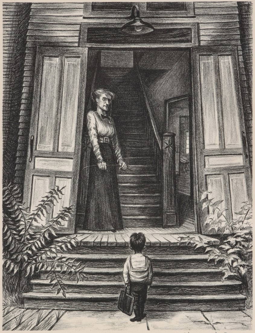 Howard Baer (1906-1986) Pencil Signed Lithograph Auction