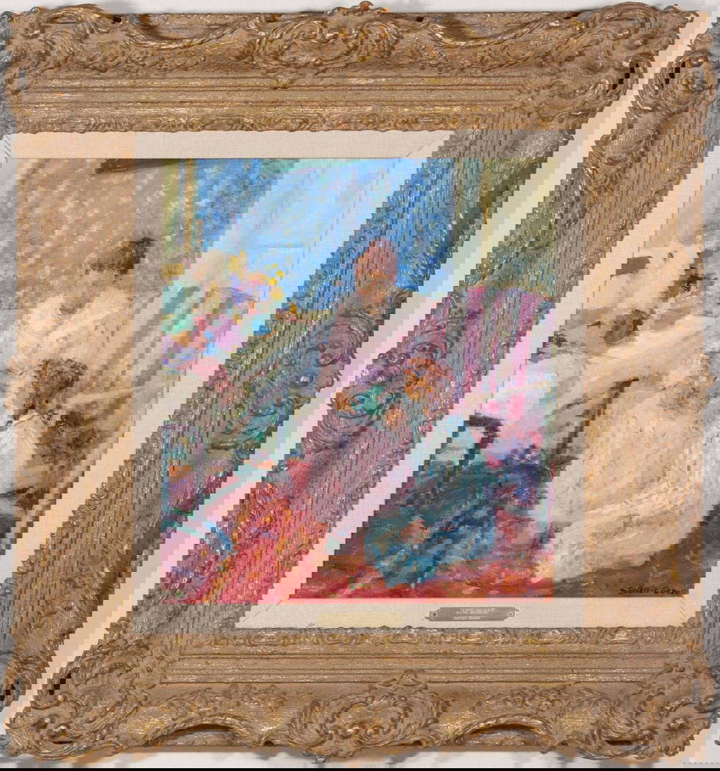 Sotiris And Corzo (b. 1936/1949) Oil On Canvas Auction