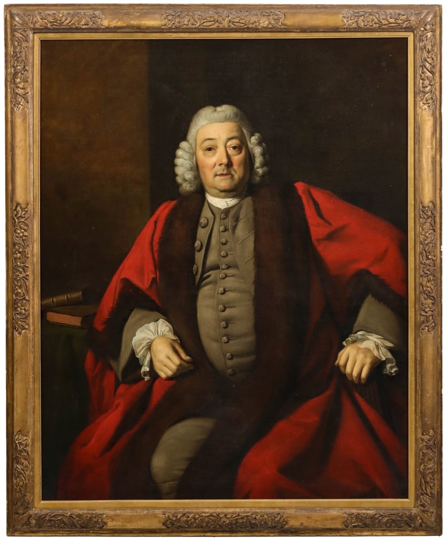 Portrait Of Dr. Percival Pott Attr Nathaniel Holland Auction