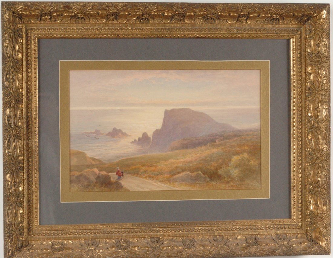 THOMAS HART (1830-1916) WATERCOLOR