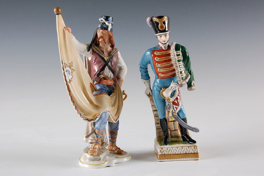 SS ALLACH PORCELAIN FIGURE OF HUNGARIAN SOLDIER