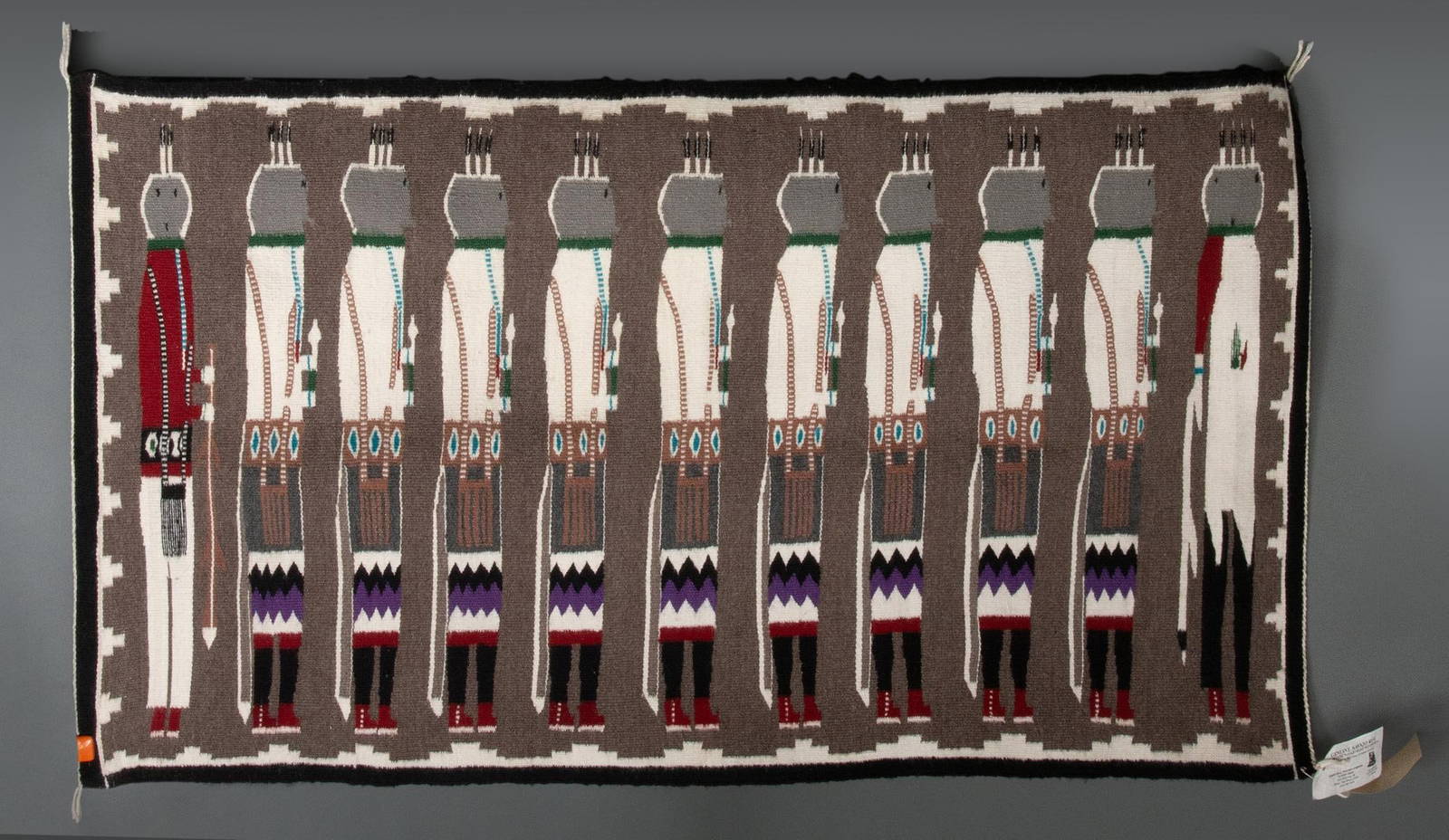 Yei Figure And Yeibichai Navajo Rugs | Two Weavings Auction