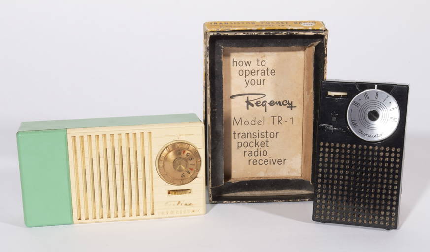 Regency And Raytheon Transistor Radios, 1955 1956