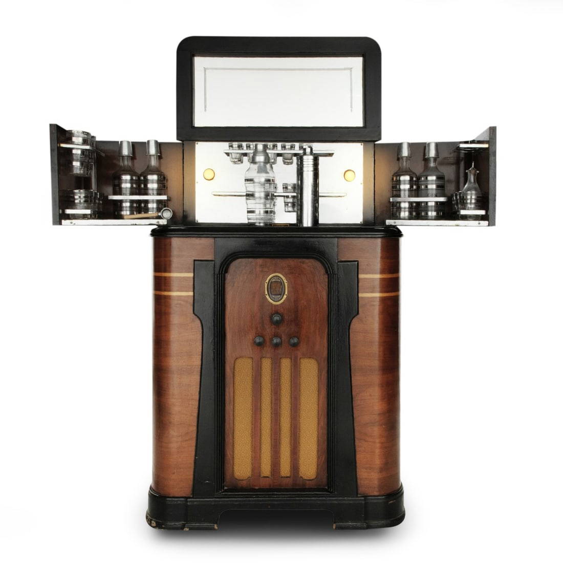 A Very Handsome Philco Radio Cocktail Bar Circa 1936 Auction