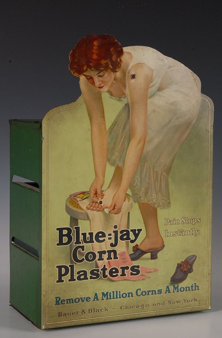 BLUE-JAY CORN PLASTERS CIRCA 1920S ADVERTISING DISPLAY - Dec 08, 2012 ...