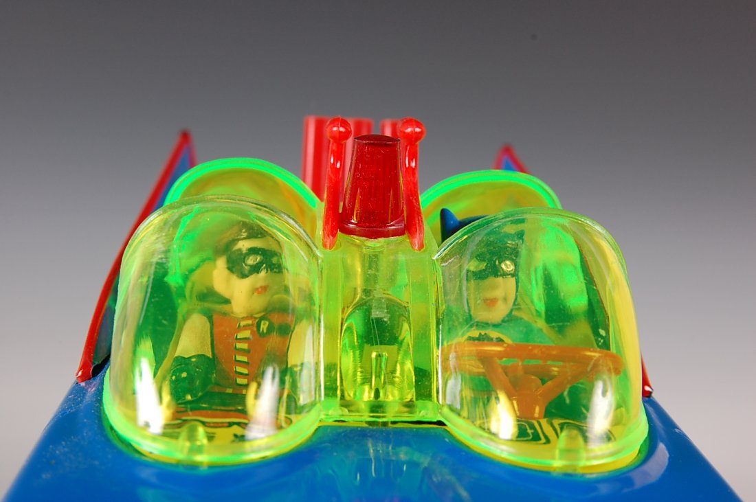 BATMAN BATTERY OPERATED BATMOBILE IN ORIG. BOX