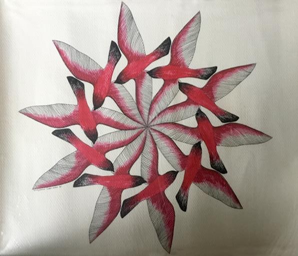 Benjamin Chee Chee (1944 1977) Dancing Goose