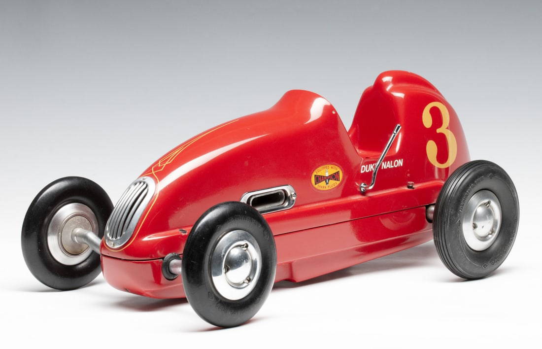 A Good1940s Dooling 'f' Tether Car With Reghead Engine Auction