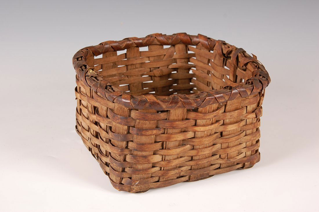 Antique Splint Utility Basket