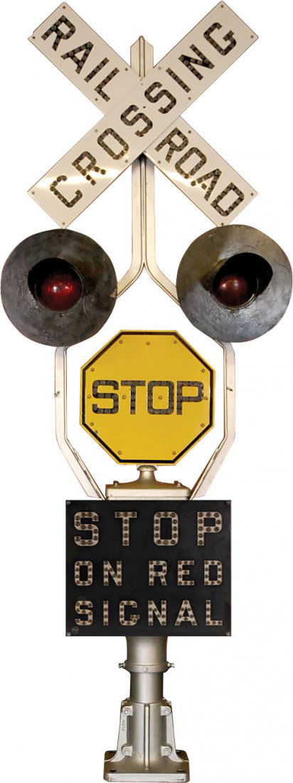 GRISWOLD 12' HIGH FLASHING LIGHT ROTATING BANNER SIGNAL - Apr 07, 2013 ...