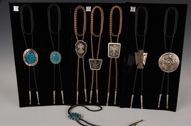 EIGHT NICKEL SILVER BOLO TIES BY BELL TRADING POST - Aug 28, 2013 ...