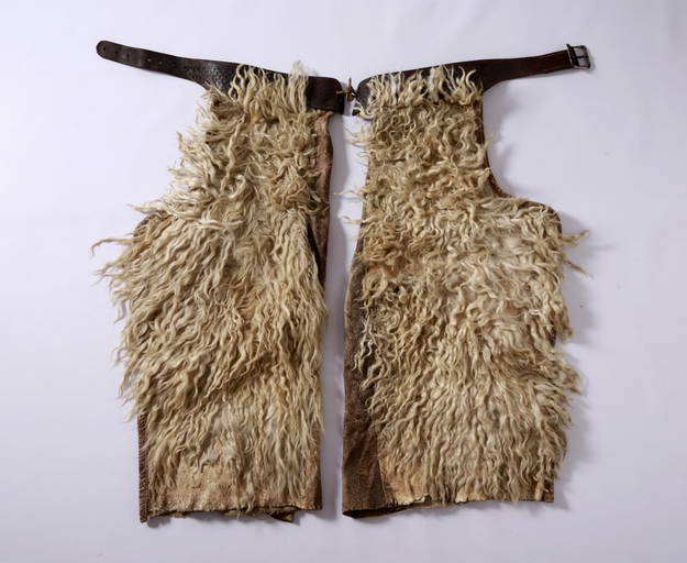 Good Pair Early 20th C. Woolly Chaps, Collins Omaha