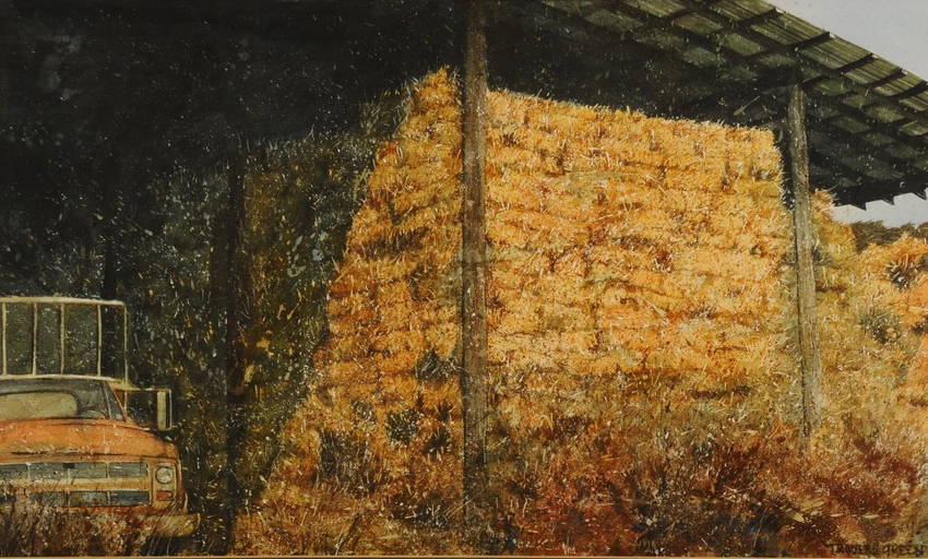 Travers Green (1929 2008) Watercolor