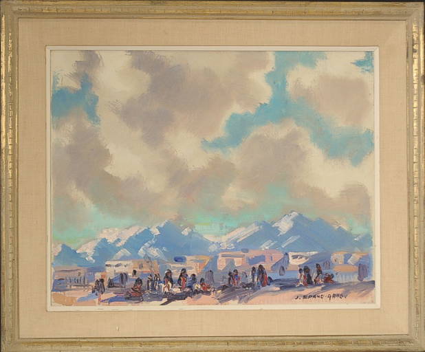 JOE WAANO-GANO (1906-1982) OIL ON CANVAS - Feb 22, 2014 | Soulis ...