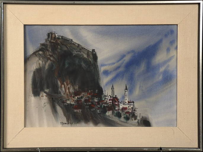 RICHARD D. YIP (1919-1981 California) WATERCOLOR - Apr 25, 2014 ...