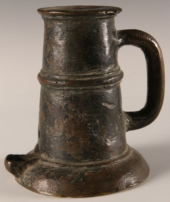 CIRCA 1700 'THUNDER MUG' BRONZE SIGNAL CANNON