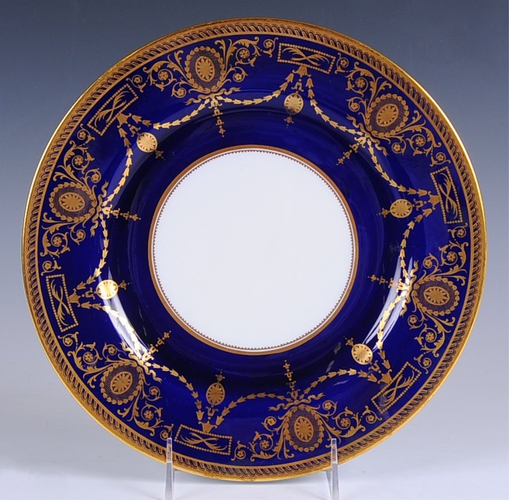 11 COPELAND SPODE COBALT SERVICE PLATES - Feb 16, 2015 | Soulis ...