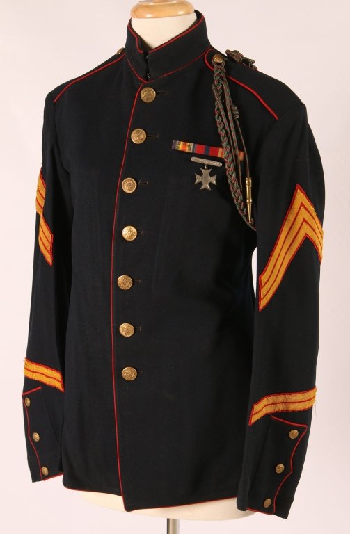 WWI MARINE CORP SERGEANTS DRESS BLUE UNIFORM : Lot 0022