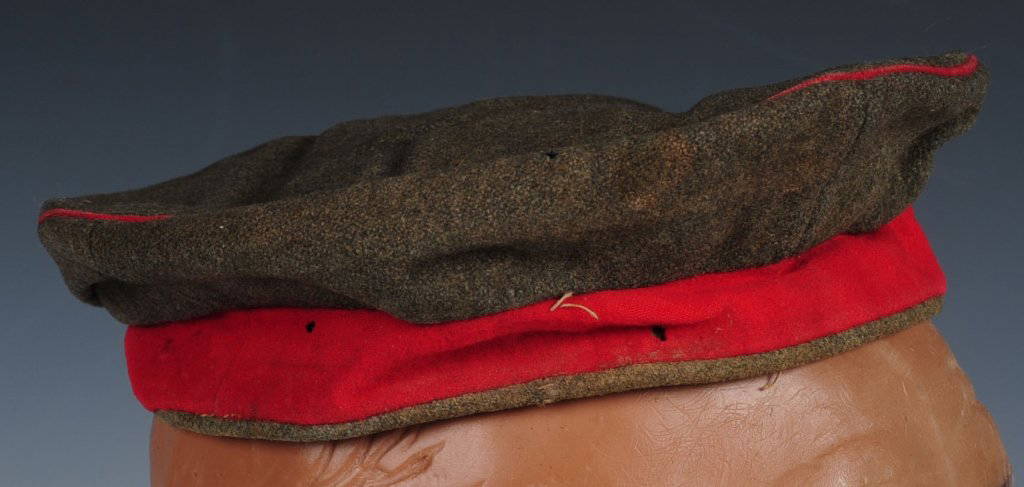 Two Original Wwi German Army 'kratzen' Field Caps