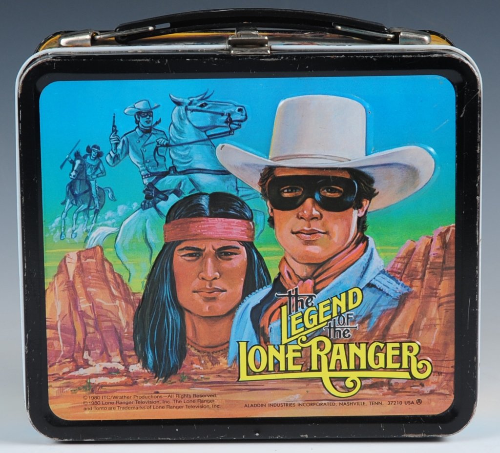 1980 THE LEGEND OF THE LONE RANGER LUNCH BOX