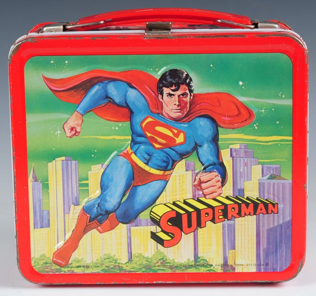 1978 SUPERMAN MOVIE LUNCH BOX