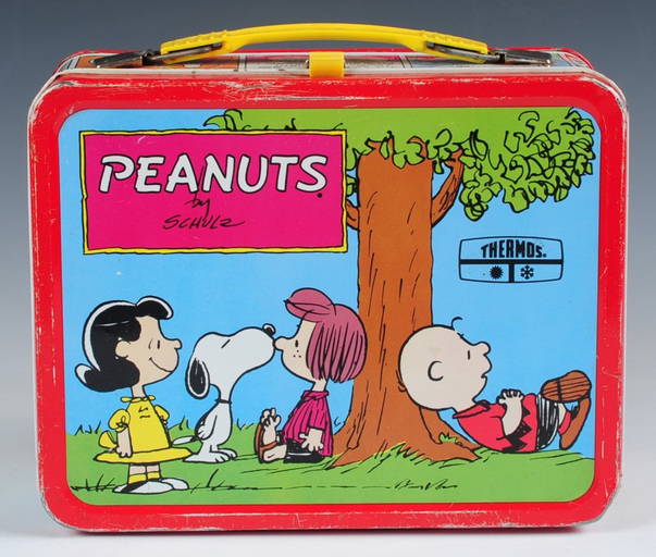 1973 Peanuts Charlie Brown Under Tree Lunch Box