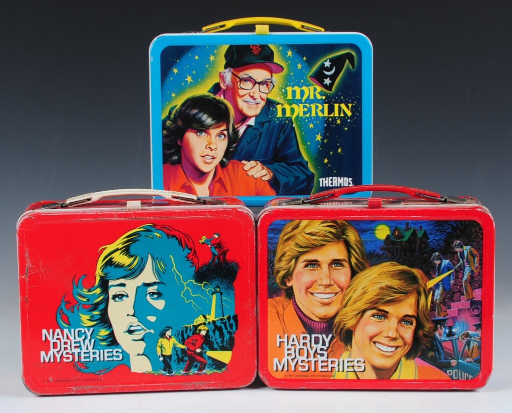 Vintage Mr. Merlin lunchbox 80s movie - munimoro.gob.pe