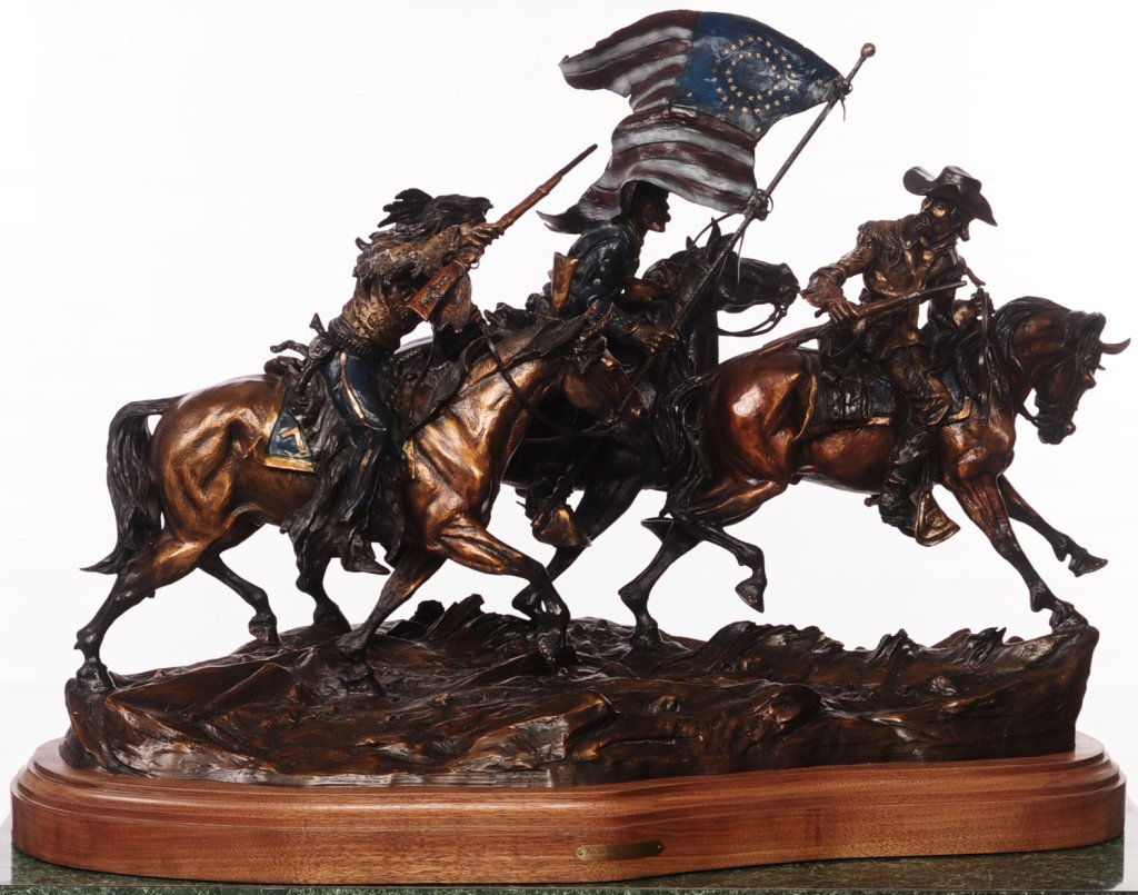 VIC PAYNE (BORN 1960) BRONZE SCULPTURE