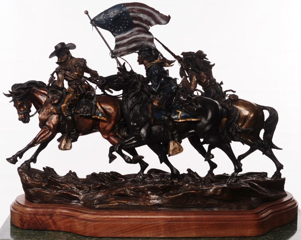 VIC PAYNE (BORN 1960) BRONZE SCULPTURE