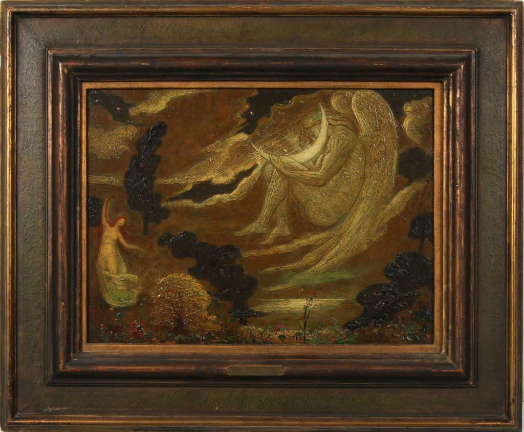 CLAUDE BUCK (1890-1974) OIL ON BOARD