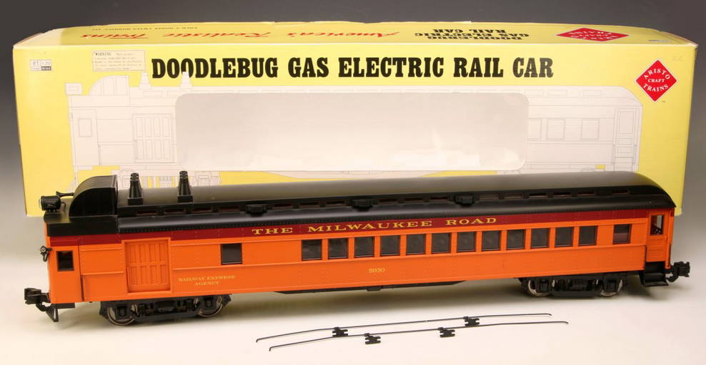 Aristocraft Doodlebug Gas Electric Milwaukee Road Rail
