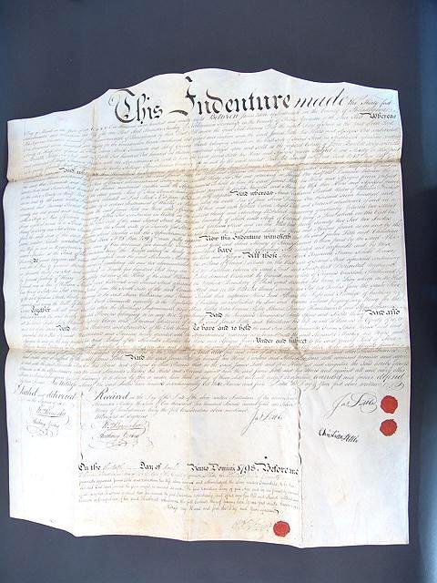 1798 PENNSYLVANIA INDENTURE DEED DOCUMENT - Feb 26, 2006 | Soulis ...