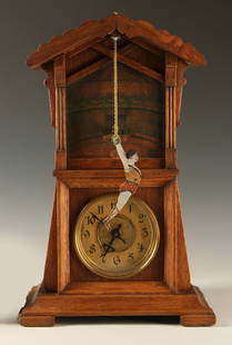 An Unusual Clockwork Automaton Acrobat Circa 1900,