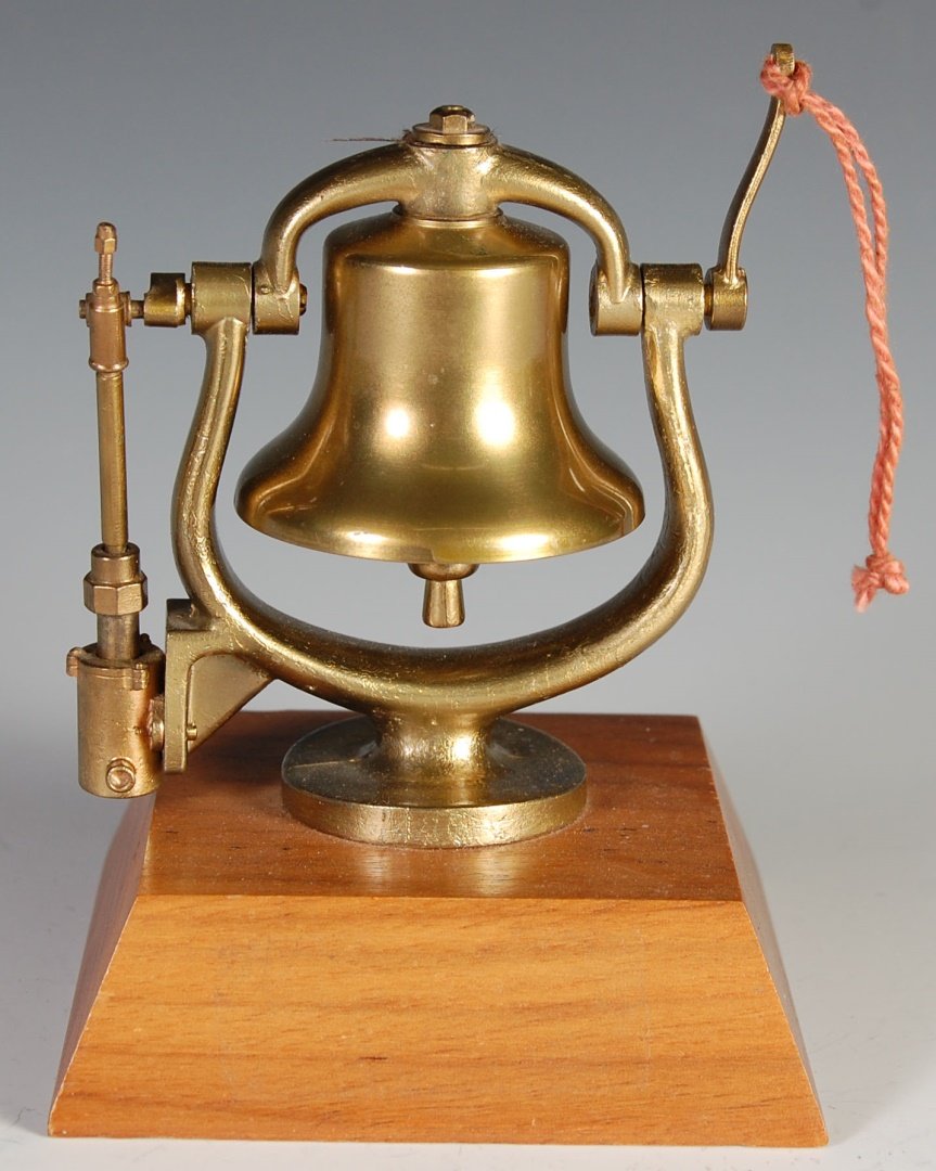 Miniature Brass Locomotive Bell