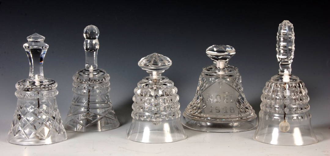 Waterford And Other Crystal Bells