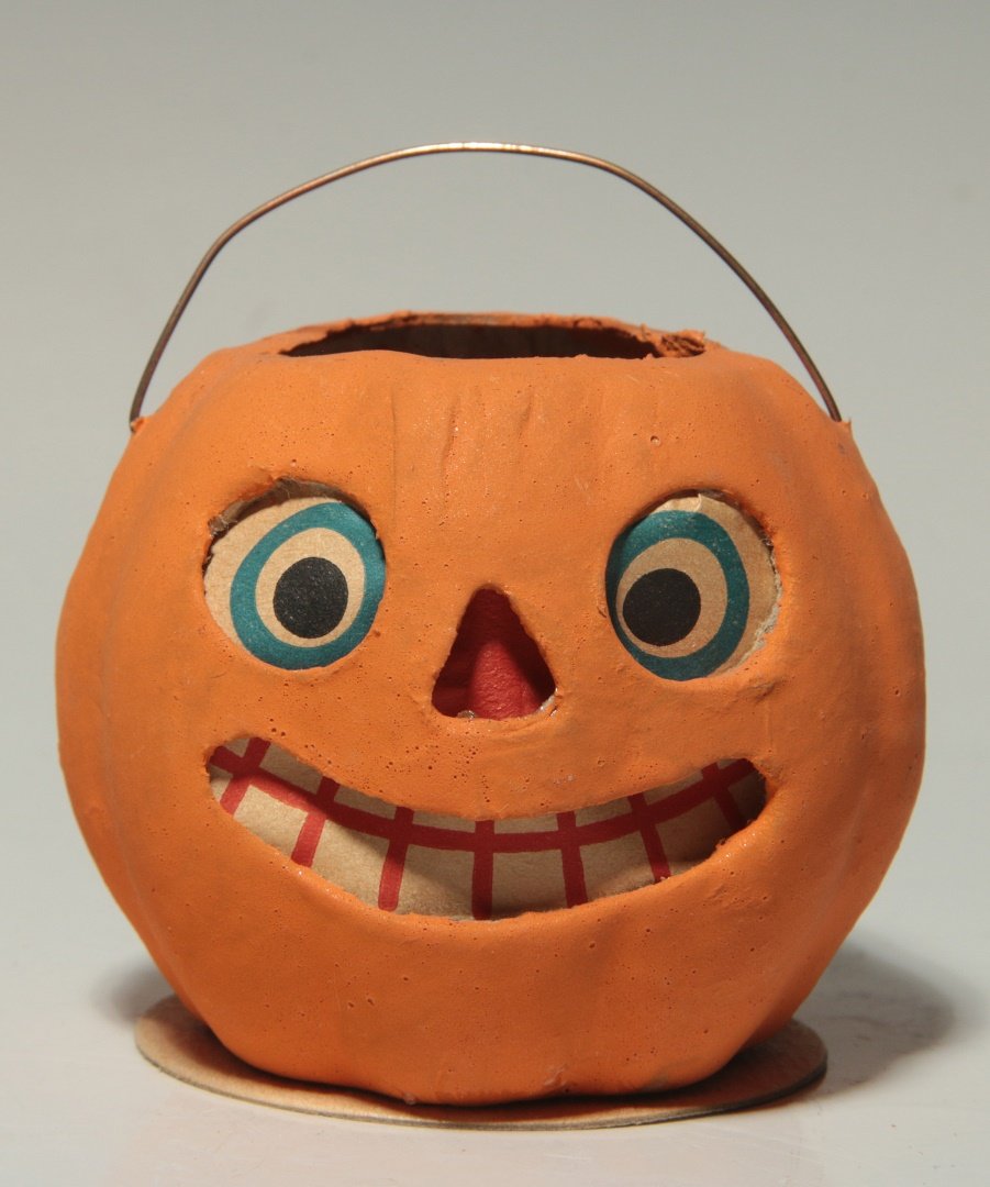 PAPIER MACHE JACK O' LANTERN HALLOWEEN LANTERN