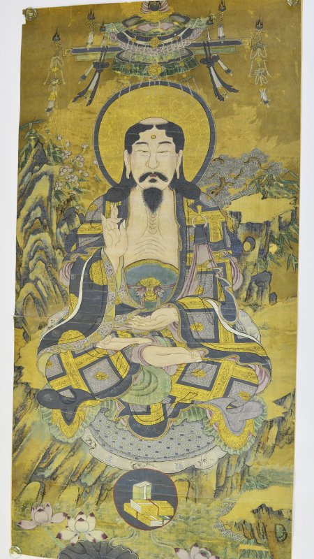 A Painting Of A Daoist God, Ming Dynasty