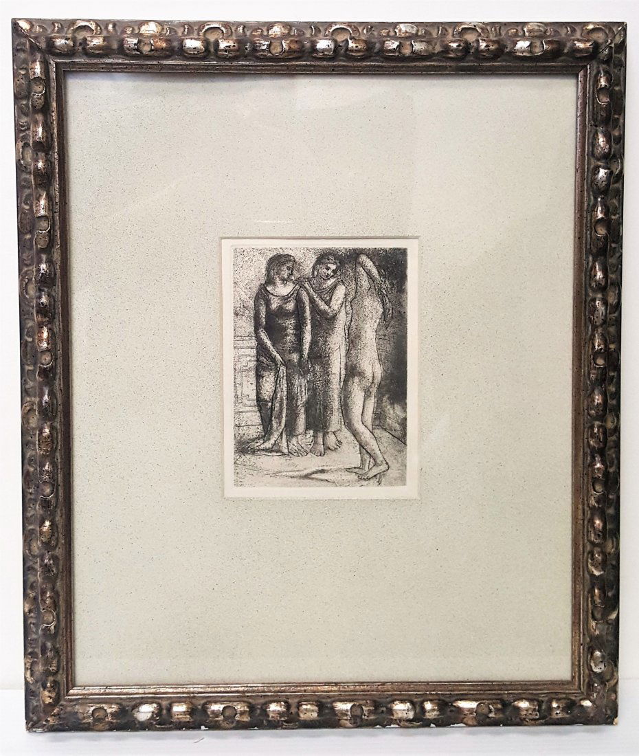 The Three Graces book plate by Pablo Picasso 1960's