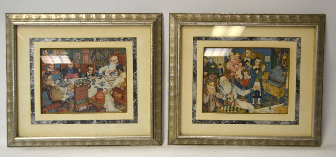 Pr. Arthur Szyk Lithography Passover & Khanouka