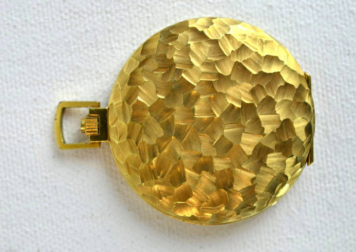 Milus Vintage 14K Yellow Gold Pocket Watch - Jan 12, 2014 | The Popular ...